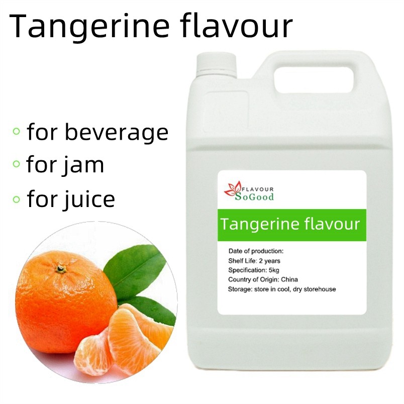 High Concentrate Food Grade Water Soluble Tangerine Flavor For Beverage ...
