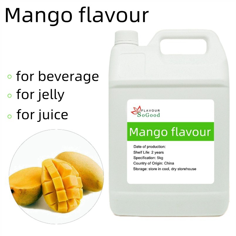 High Concentrate Food Grade Water Soluble Mango Flavor For Juice Jelly