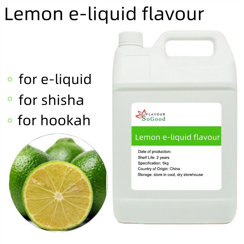 Heat Stable Tobacco Flavour Concentrate Lemon E Liquid Flavour For ...